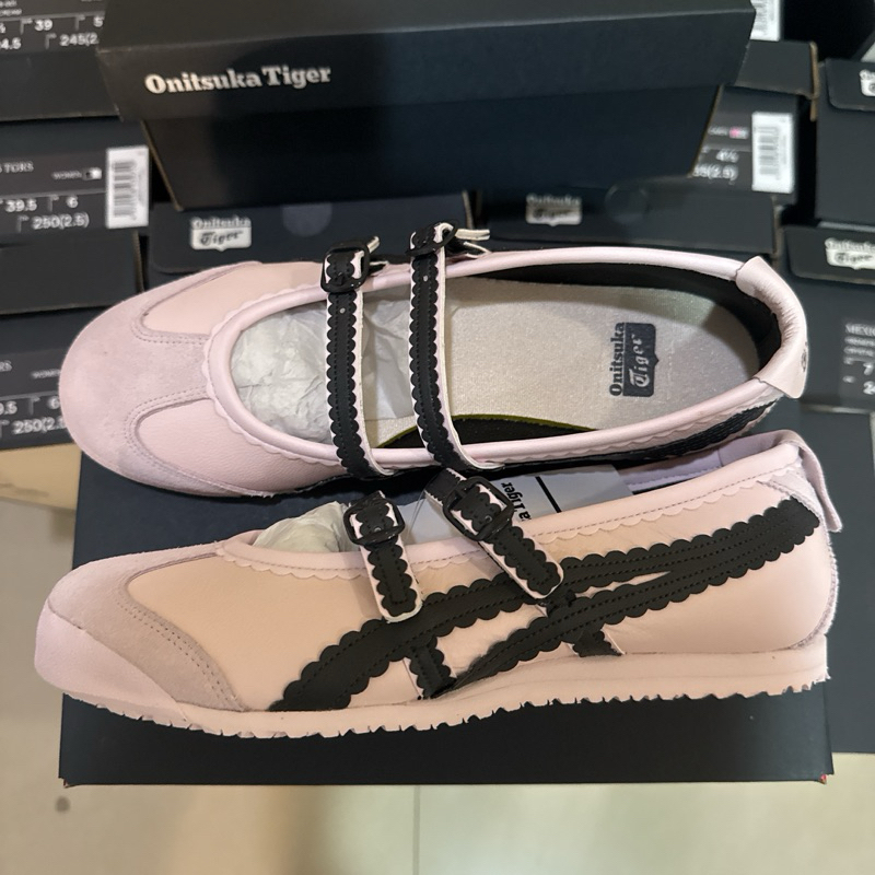 [台灣專櫃現貨]🇯🇵 Onitsuka Tiger MEXICO 66 TGRS 粉黑 瑪麗珍 1182A678 鬼塚虎 | 蝦皮購物