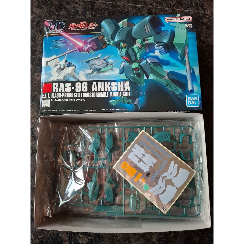 現貨 萬代 鋼彈UC HGUC 1/144 RAS-96 ANKSHA 安克夏 獨角獸鋼彈 | 蝦皮購物