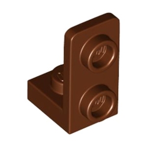 COOLPON｜這是樂高®LEGO®的正版零件 反向磚 Bracket 1x-1x2 Inverted 73825 紅棕 | 蝦皮購物