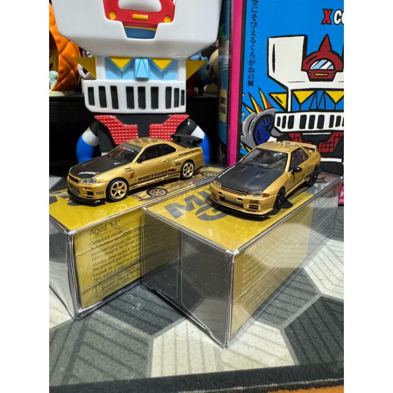 MINI GT 676 431 nissan skyline gtr r32 r34 top secret | 蝦皮購物