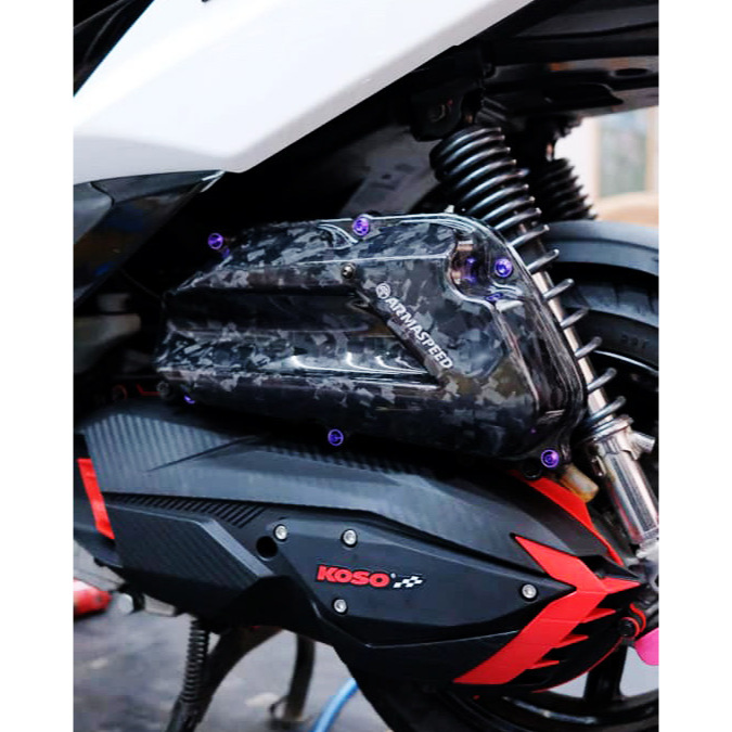 MZ GARAGE ARMASPEED SYM JETS JETSR JETSL FNX KRN 碳纖維 鍛造碳 空濾蓋 | 蝦皮購物