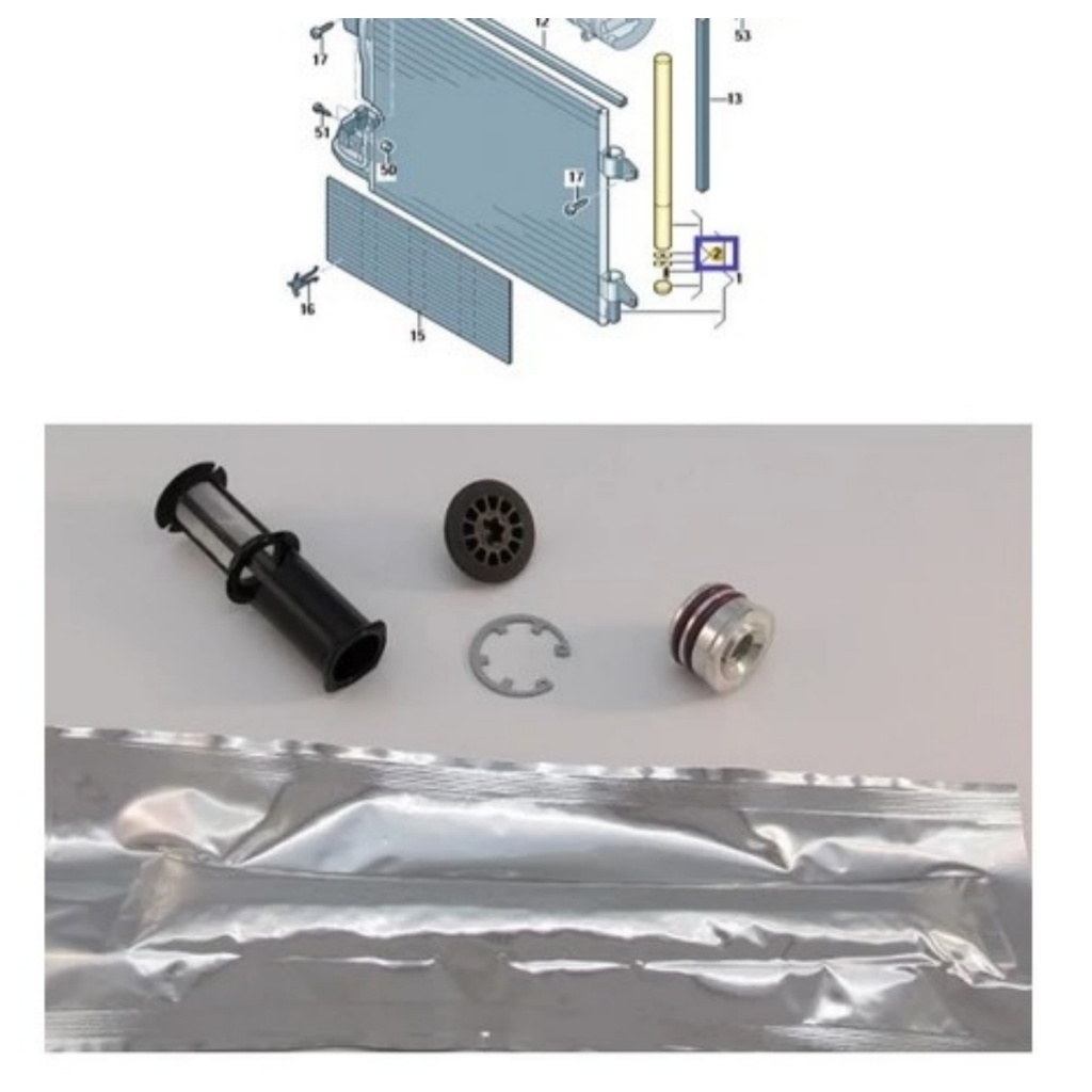 【KITCO】5K0298403 冷凝器 乾燥罐修包 VW AUDI SKODA 歐洲原廠 通用 | 蝦皮購物