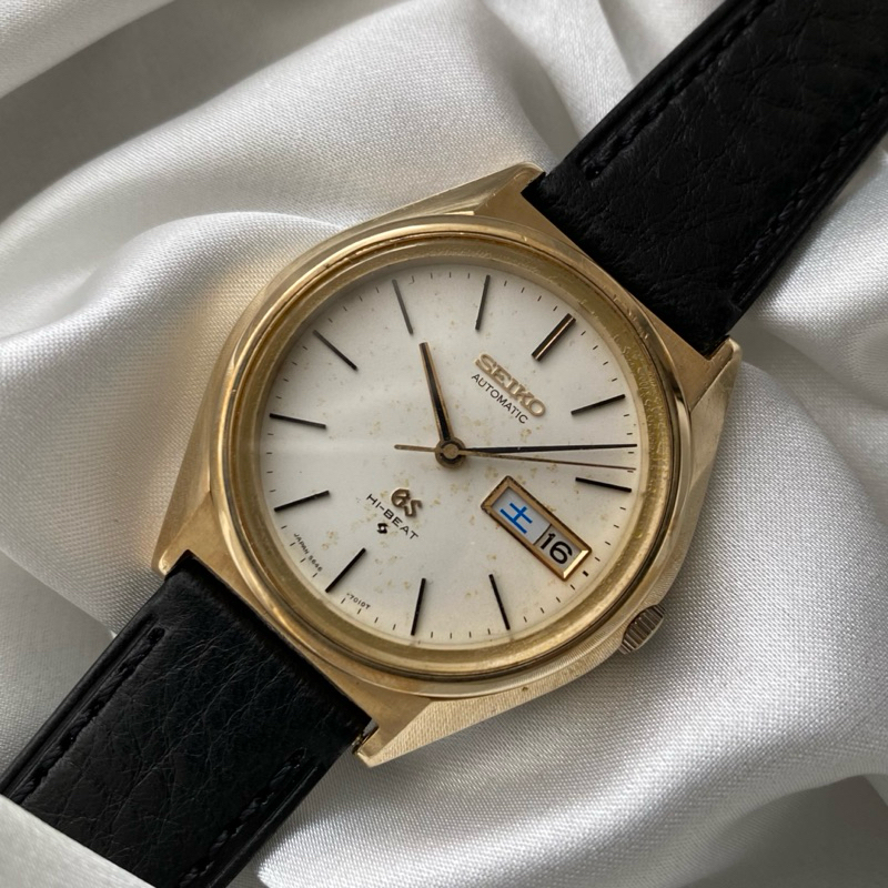 SEIKO VINTAGE 精工 古董錶 古董 古董表 5646-7010 cap gold 自動機械錶 稀少 56GS | 蝦皮購物