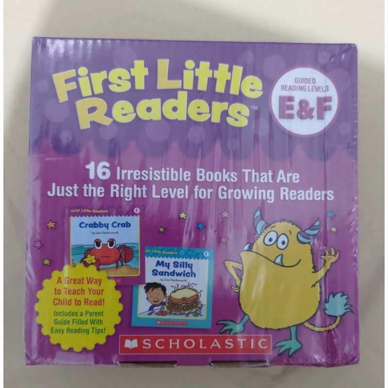 《葳葳》Scholastic 出版 First Little Readers Level E&F，內有16本 | 蝦皮購物