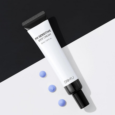 現貨不用等💖SAM'U PH Sensitive TroubleCareSpot Cream 舒緩平衡急救面霜30ml | 蝦皮購物