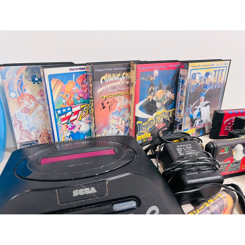 SEGA MEGA DRIVE MD2 卡帶主機 含遊戲 | 蝦皮購物
