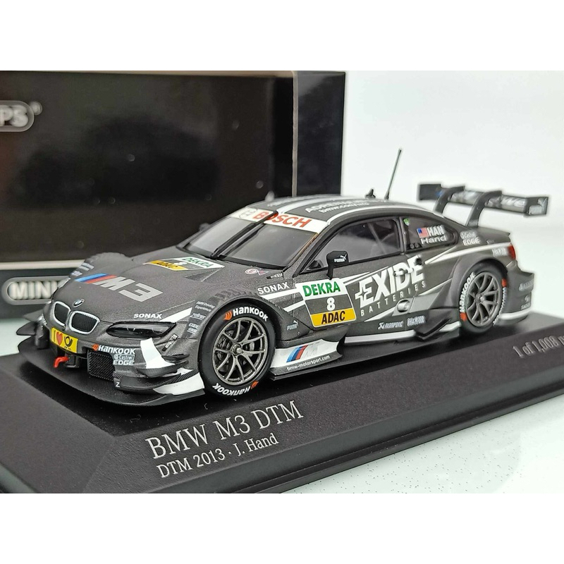 Minichamps 1:43 (1/43) BMW M3 DTM E92 寶馬 模型車 EXIDE | 蝦皮購物
