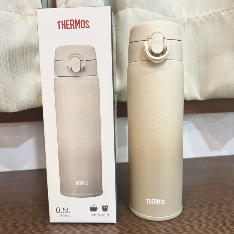 【膳魔師】Thermos輕量彈跳不鏽鋼保溫瓶/保溫杯500ml JALC-500（全新未用免運） | 蝦皮購物