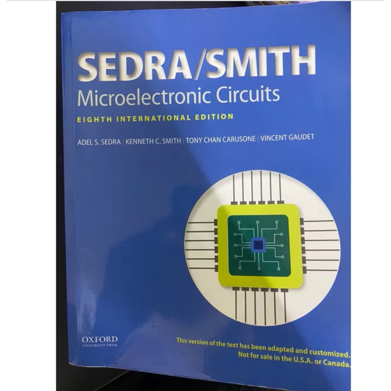 電子學原文書 microelectronic circuits sedra/smith | 蝦皮購物