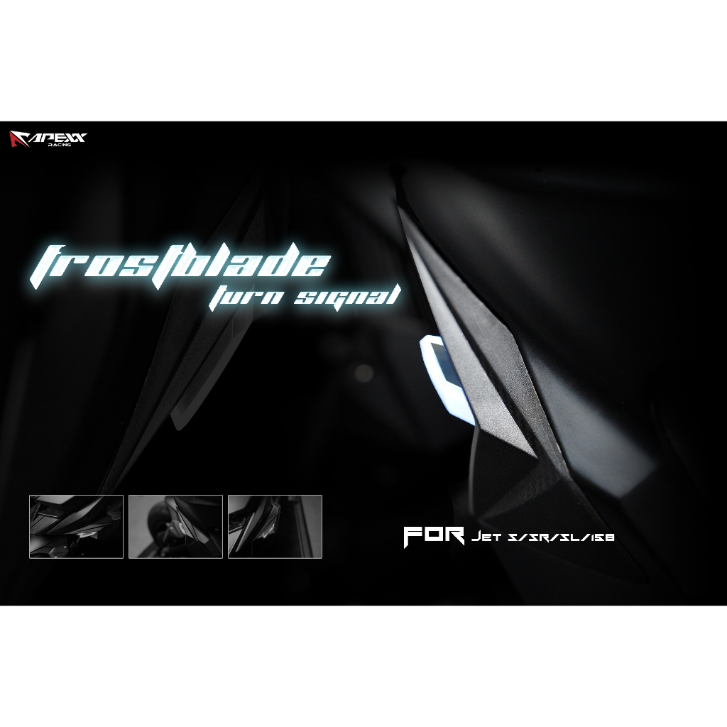 APEXX 霜刃方向燈 SL+ JET SL 158 125 SR JETS LED 前方向燈 JETSL 定位燈 改裝 | 蝦皮購物
