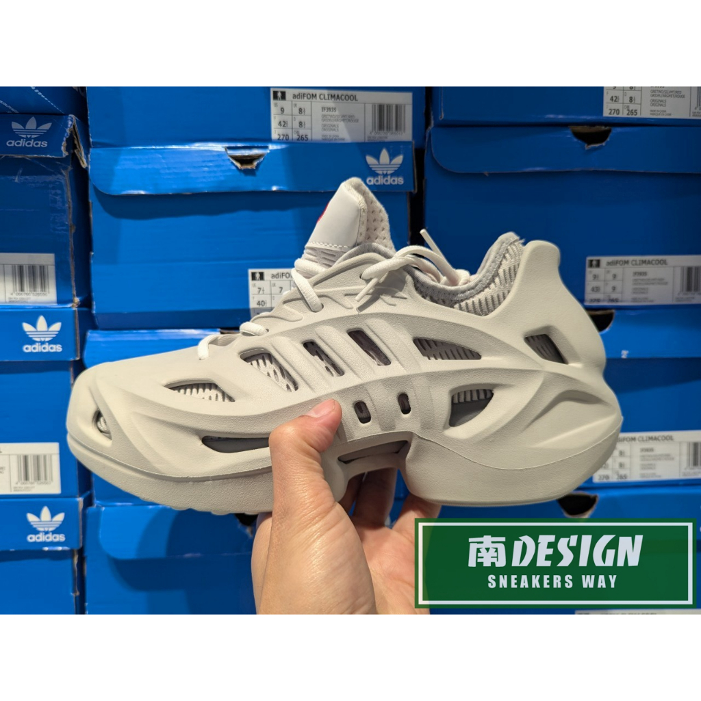 限時特價 南🔥2025 4月 ADIDAS ADIFOM CLIMACOOL 運動休閒 魚骨鞋 男女款 灰 IF3935 | 蝦皮購物
