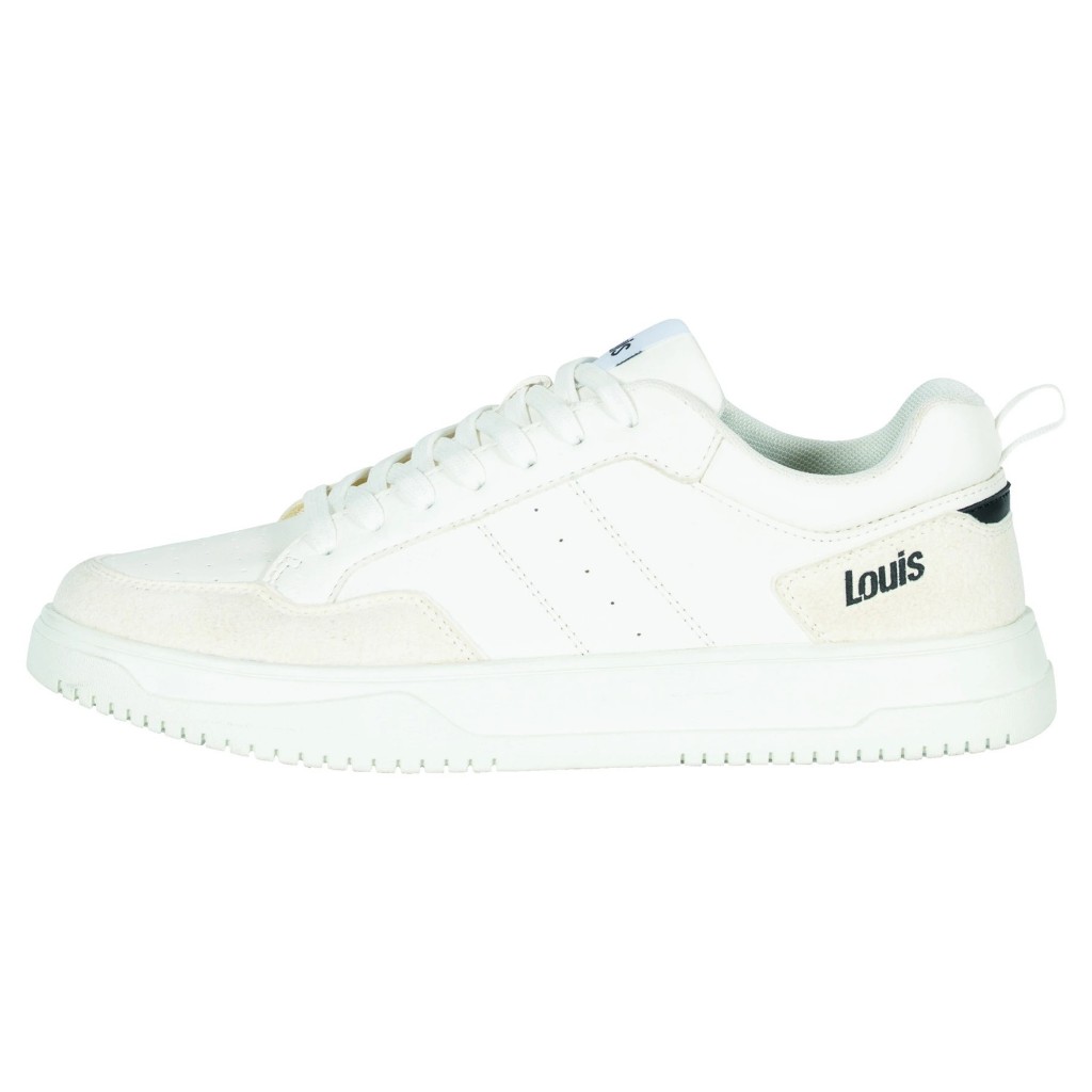 【德國Louis】Louis sneakers 摩托車騎士風格休閒鞋 全白色Louis白鞋運動鞋時尚鞋子編號219489 | 蝦皮購物