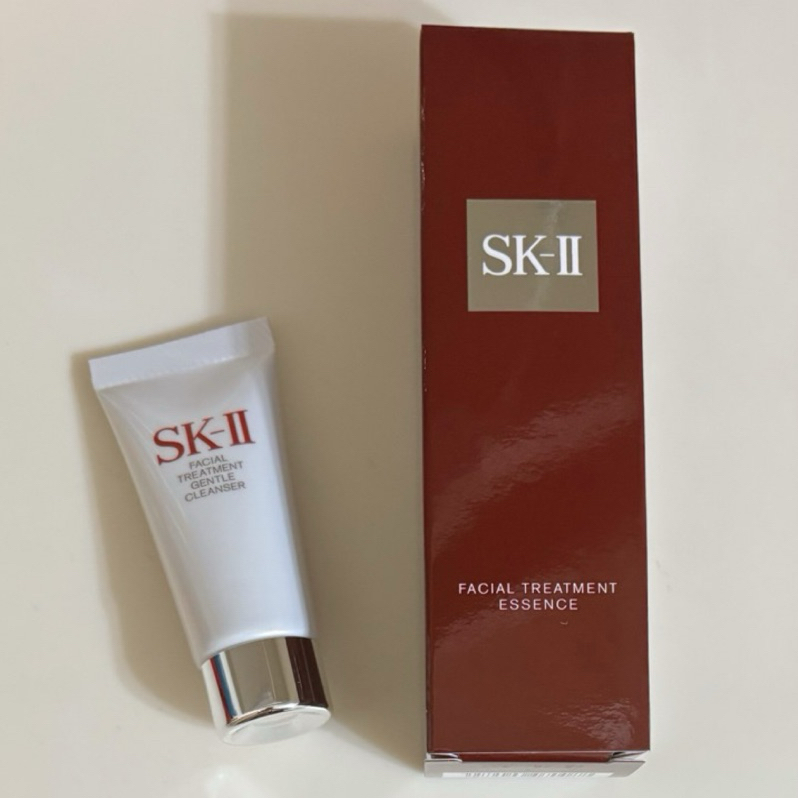 全新SK-II 青春露75ml+全效活膚潔面乳20g | 蝦皮購物