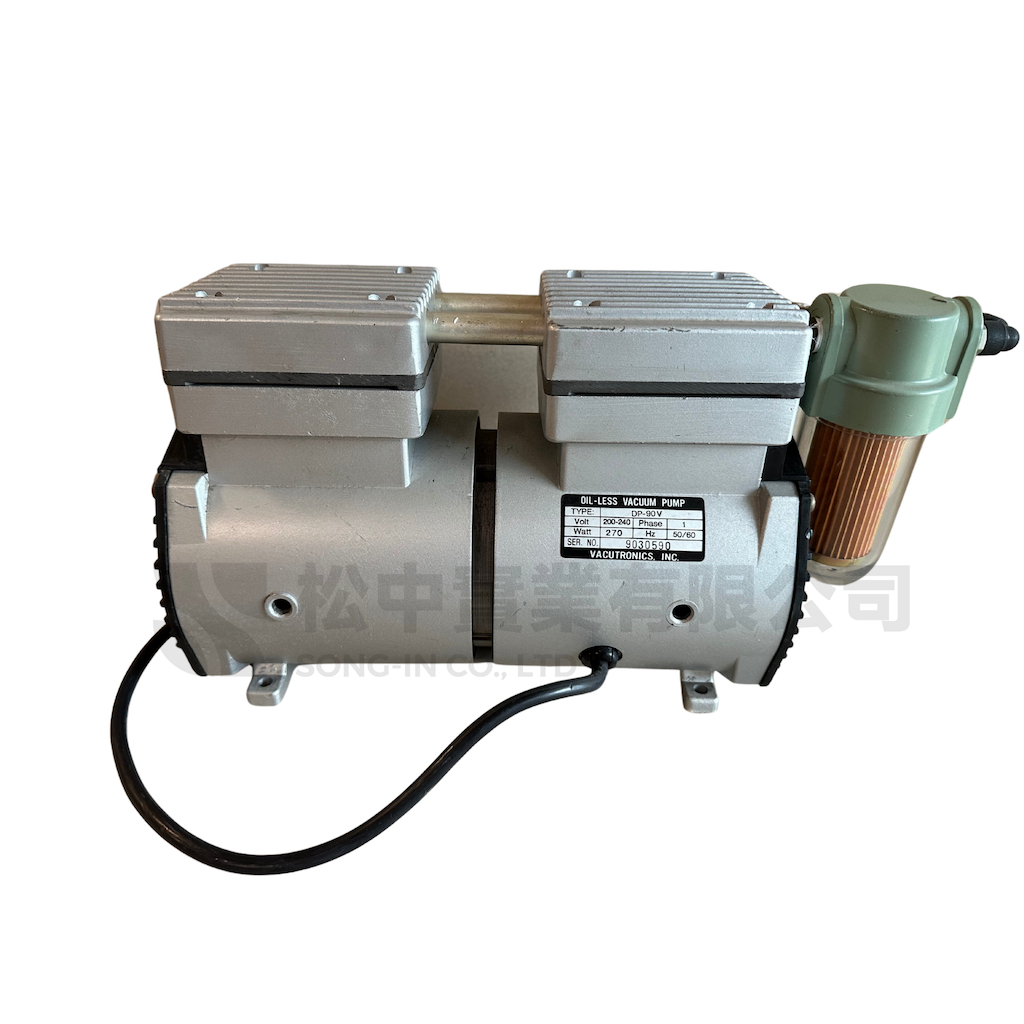 二手設備出清價DP-90V無油活塞式真空幫浦220V含過濾器電子醫療食品包裝紡織攪拌設備食品包裝真空成型真空吸附氣密測試 | 蝦皮購物