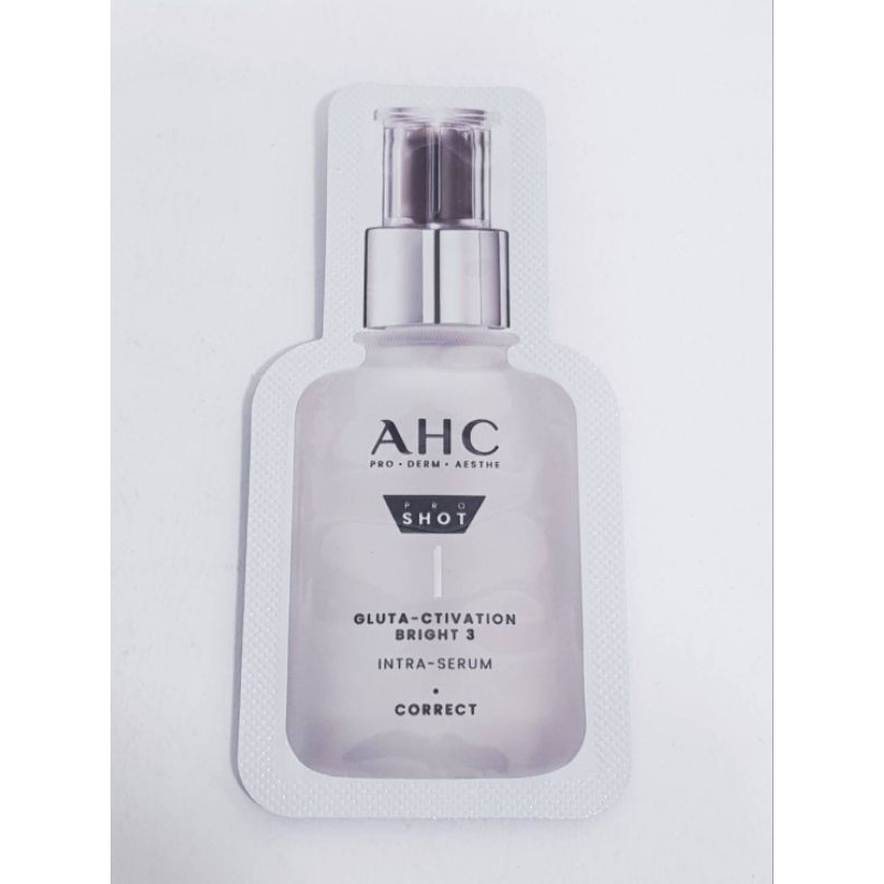 《現貨+電子發票》AHC 醫美科研 超秒晶透穀胱甘月太淡斑精華 1ml 旅行包 隨身包 試用包 | 蝦皮購物