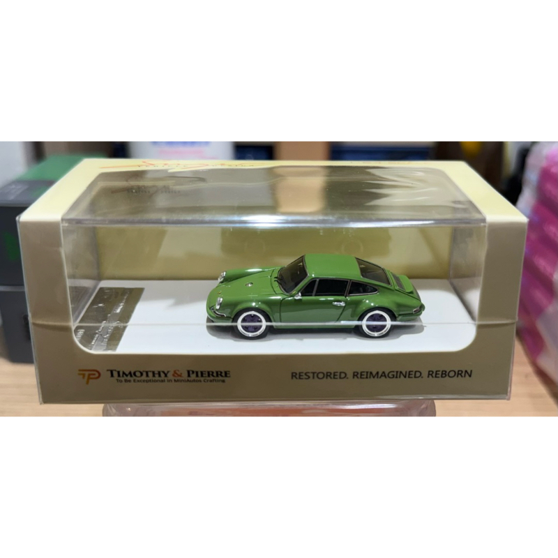 Timothy&Pierre TP model 1/64 保時捷Porsche Singer 綠 限量461編 | 蝦皮購物