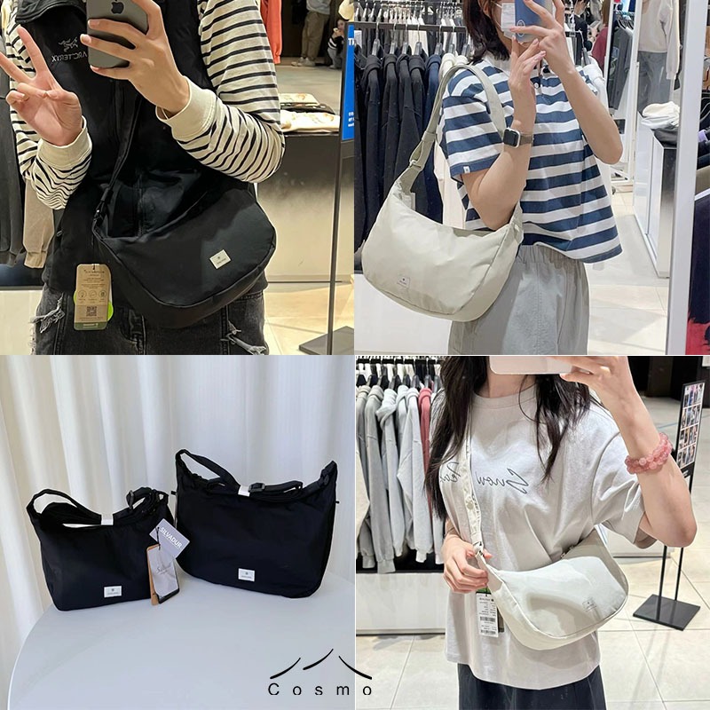 *Cosmo* 韓國代購 S25ZWFCB25 SNOW PEAK 肩背包 側背包 SOFTWILL HOBO BAG | 蝦皮購物