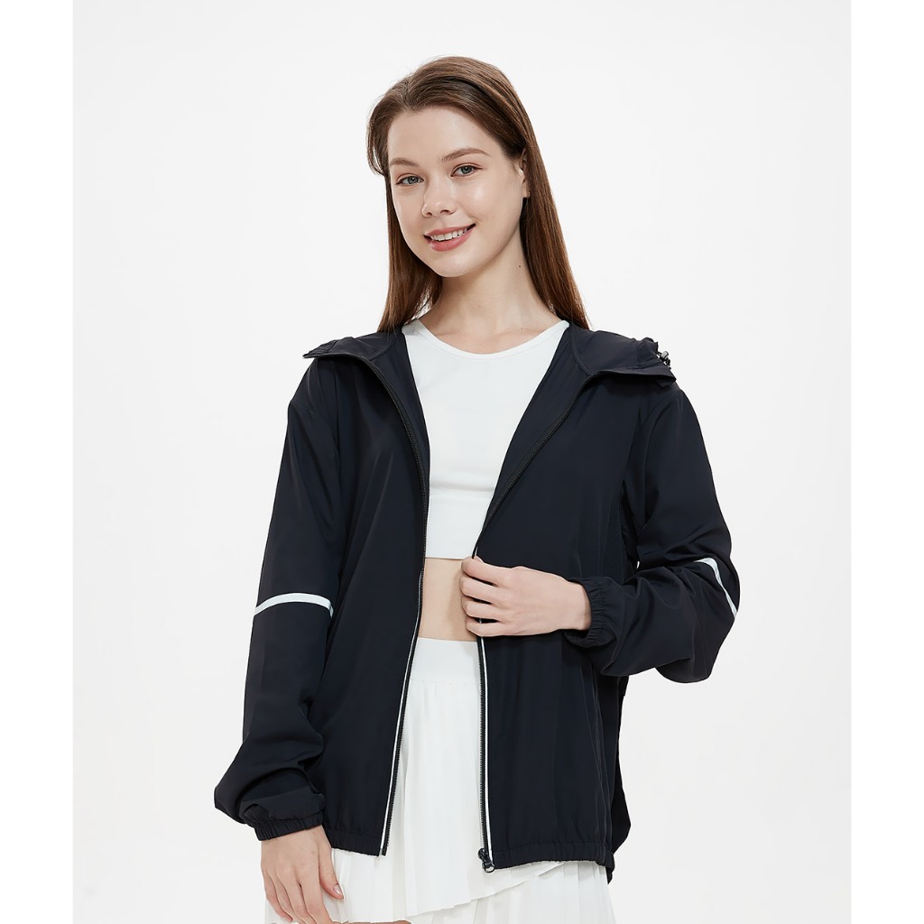 UV100 抗UV-Suptex 清涼彈性反光透氣連帽外套 夏天必備良品 防曬 涼感 | 蝦皮購物