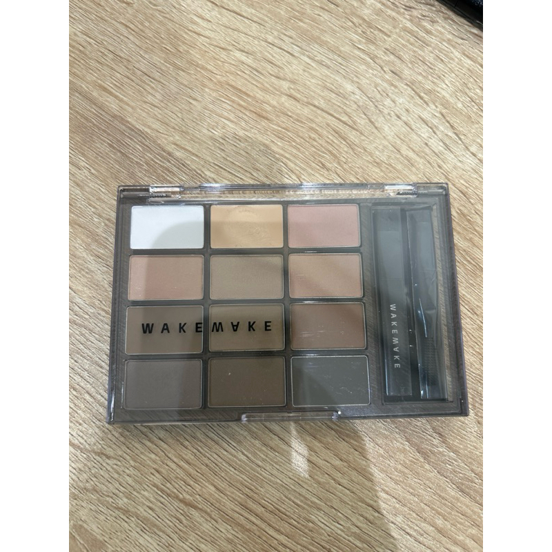 【WAKEMAKE】 12色眉彩盤 12g | 蝦皮購物