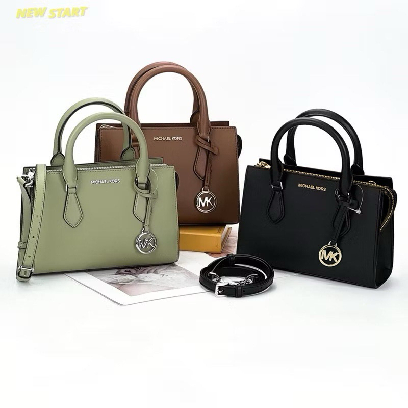 【New START精品服飾-員林】現貨 Michael Kors MK Shiela 防刮皮革 手提包 斜背包 方包 | 蝦皮購物