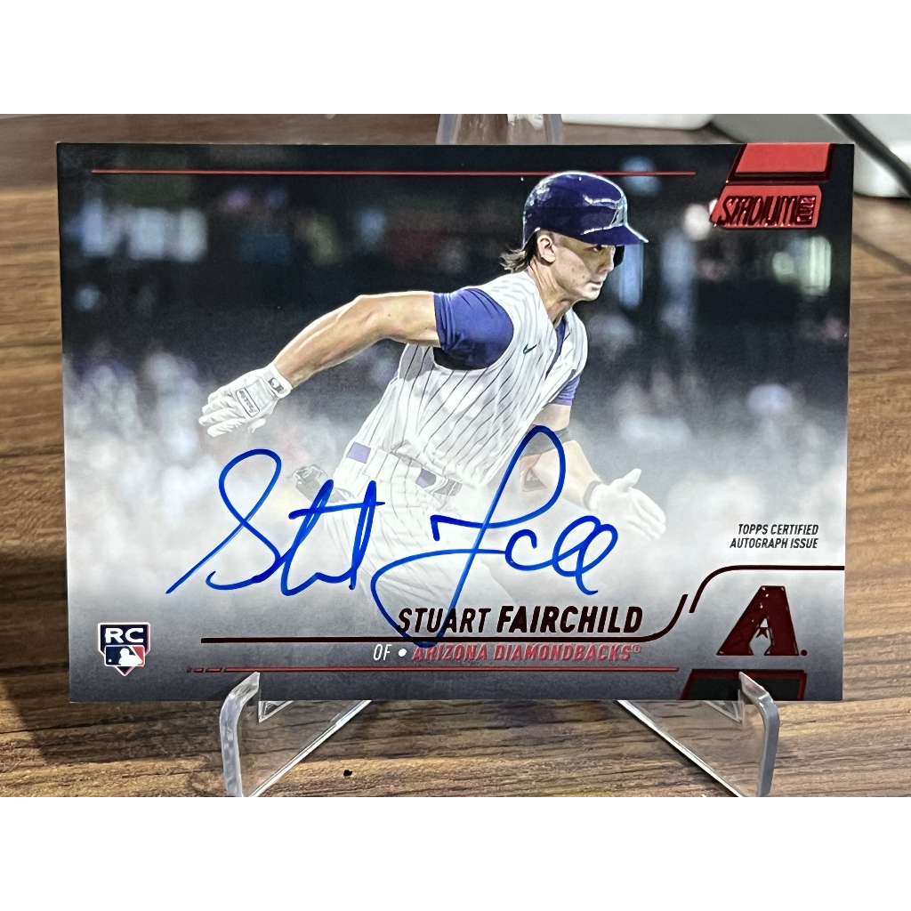 Topps Stadium Club Stuart Fairchild 費仔 限量50張 簽名球員卡 WBC 中華隊 | 蝦皮購物