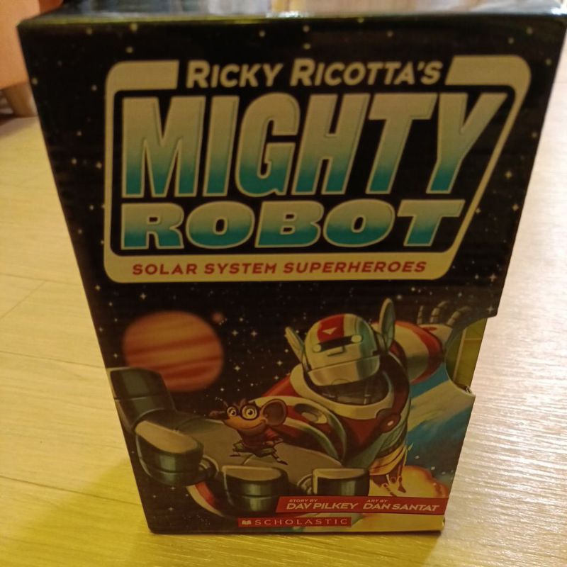 Ricky Ricotta's Mighty robot Scholastic 兒童 小學生 外文書 全英文 繪本 漫畫 | 蝦皮購物