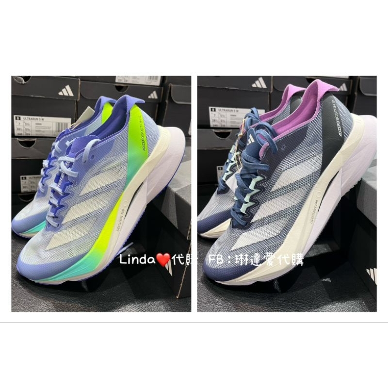 Linda ️代購 ⚠️ Adidas AdiZero Boston 12藍紫 IF9219 螢光綠IF9220 跑鞋 | 蝦皮購物