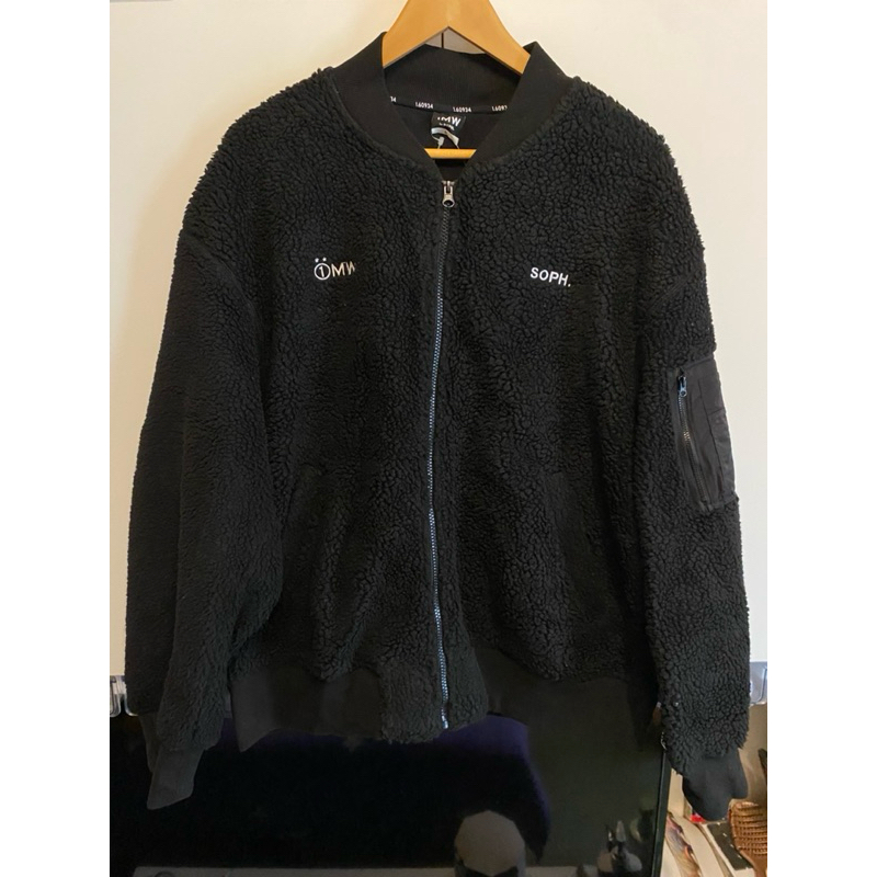 GU x SOPH 變形蟲聯名外套 黑色 XL | 蝦皮購物