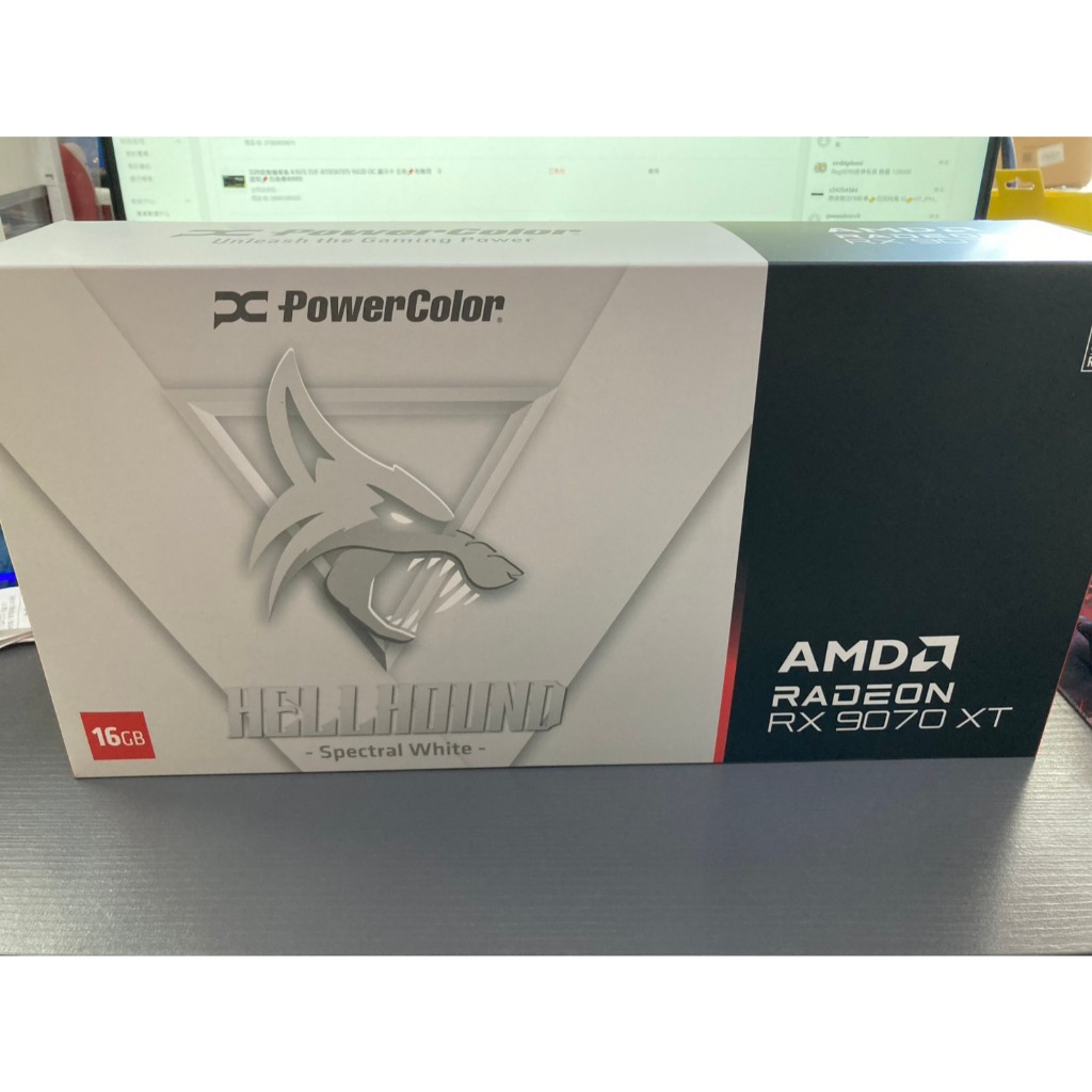 5/6撼訊 Hellhound RX9070XT 16G-L/OC/WHITE 16G 顯示卡 全新📌自曲價32000 | 蝦皮購物