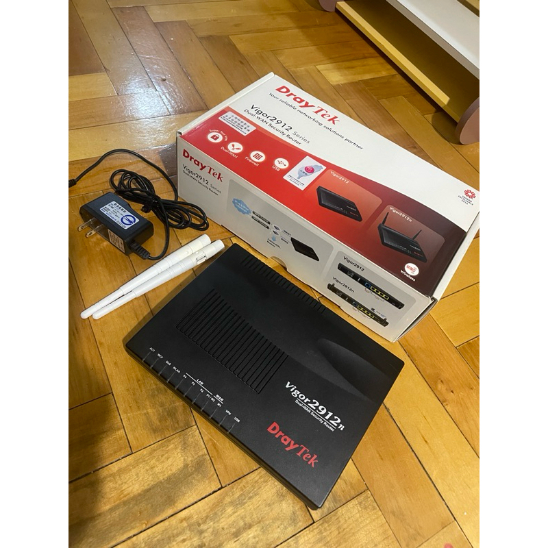 DrayTek居易 Vigor 2912n 雙WAN 企業級 VPN無線路由器 Wifi 翻牆 | 蝦皮購物