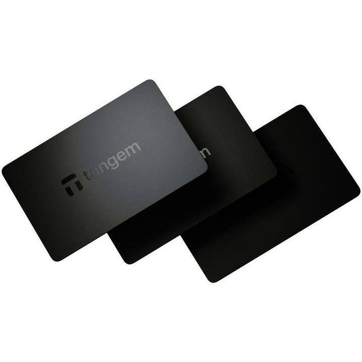 Tangem Wallet Cards 2.0 Pack of 3 最新版 2.0 經典色(三張都有logo) | 蝦皮購物