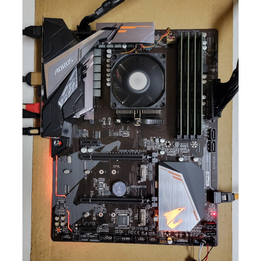 技嘉 B450 AORUS ELITE 主機板 AM4腳位 B450 X470 | 蝦皮購物