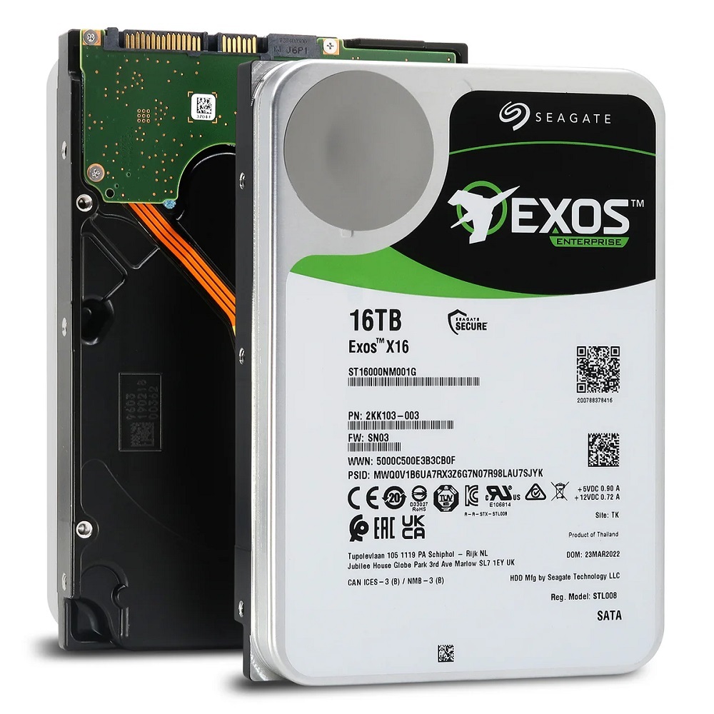 Seagate企業級EXOS X16 16TB 3.5吋 拆機新品 1年保固刷卡/免運 | 蝦皮購物