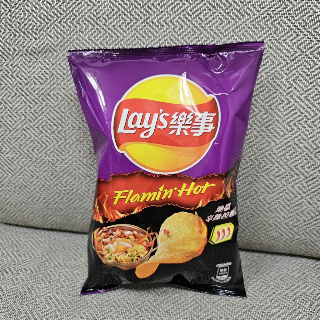 Lay's 樂事地獄辛辣拉麵口味洋芋片 59.5g | 蝦皮購物
