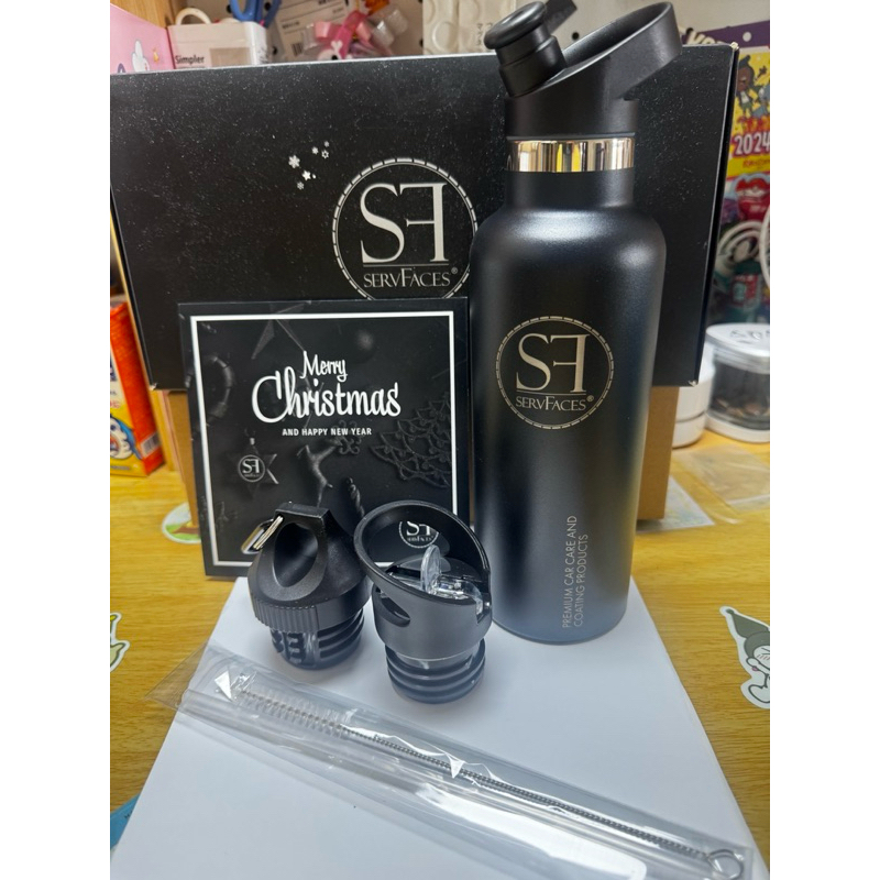 德國SF servFaces 不鏽鋼運動水壺 保溫水壺 直飲水壺 吸管水壺 登山水壺 | 蝦皮購物