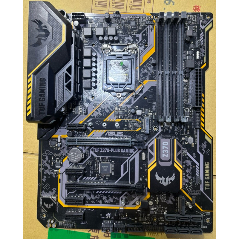 華碩主機板TUF Z370-PLUS GAMING支援Intel® Core 8、9代1151位CPU 二手良品 | 蝦皮購物