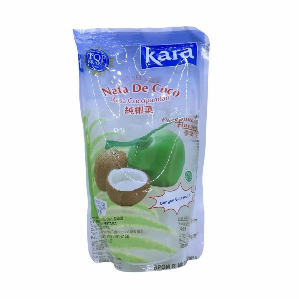 KARA NATA DE COCO RASA COCOPANDAN 椰果(椰子香蘭 風味) 360g | 蝦皮購物