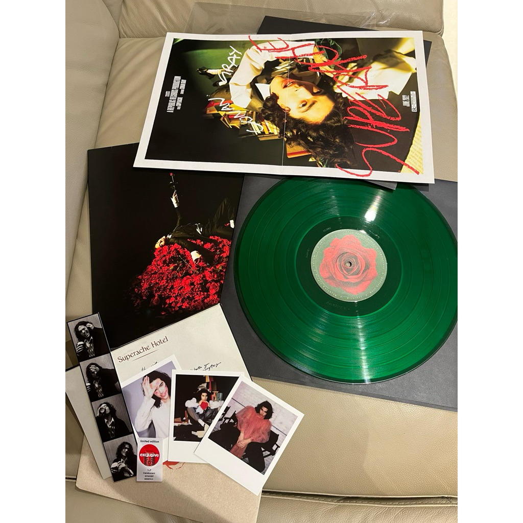 康納格雷 Conan Gray Superache target限定黑膠唱片 | 蝦皮購物