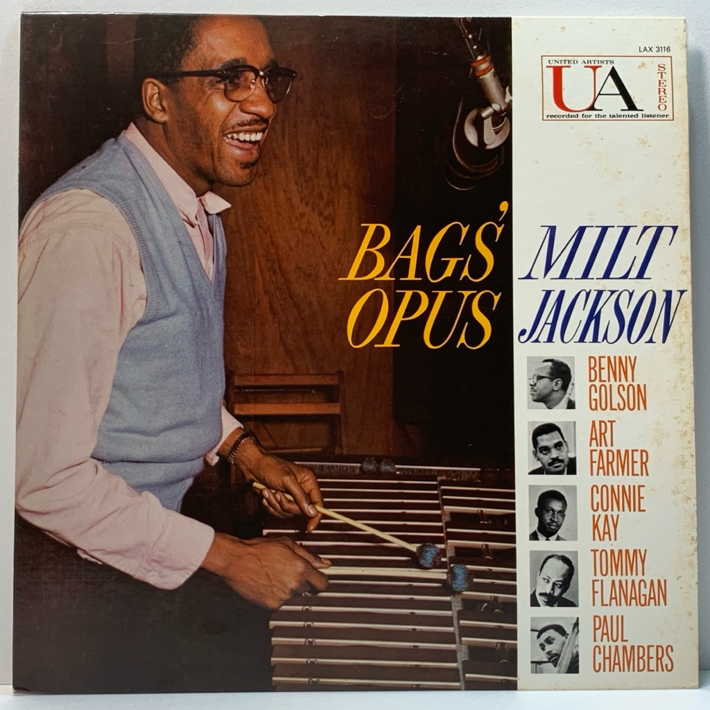 米爾特傑克森-貝格思作品集-二手專輯黑膠唱片 (日本限量版）Milton Jackson - Bags' Opus | 蝦皮購物