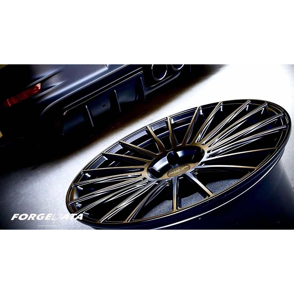 CR輪業 全新 DATA FD02 20吋 鍛造鋁圈 亮光 消光 黑色 銀色 古銅 淡金 | 蝦皮購物