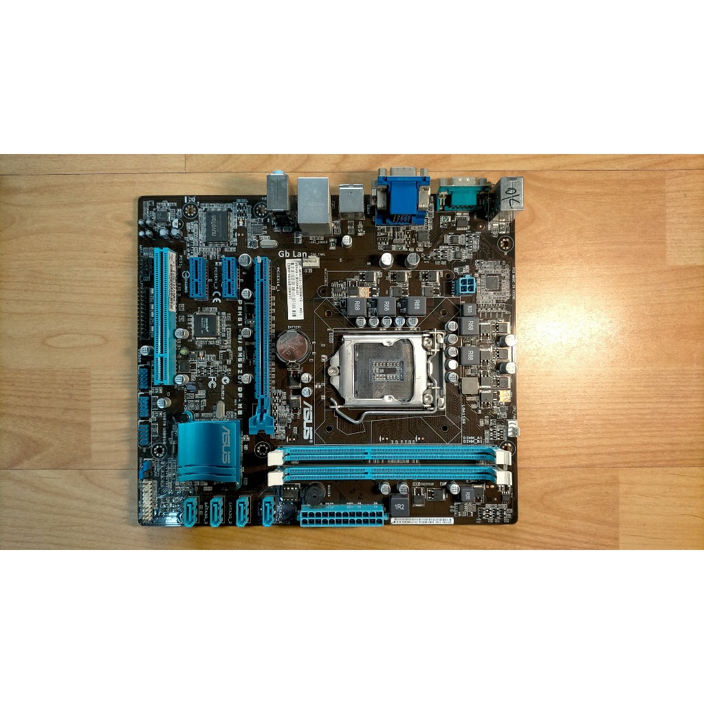 A.1155主機板-華碩P8H61-M BM6620/DP-MB DDR3/SATA/6820/顯 i7I5直購價300 | 蝦皮購物