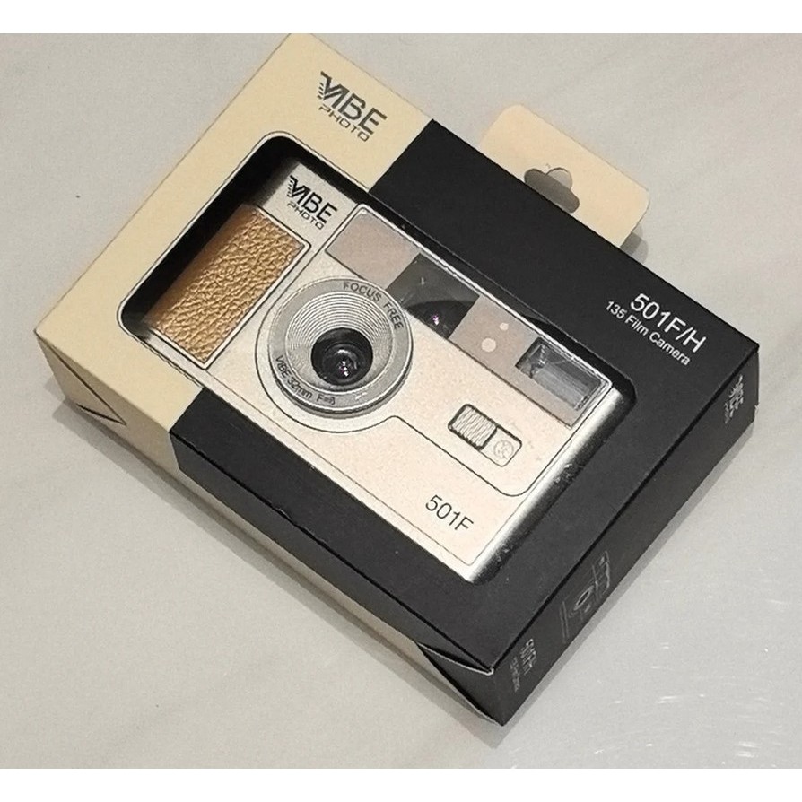 現貨💢贈電池💢德國 復古相機 VIBE 501F 底片相機 膠卷相機 135軟片 內建閃光燈 德國VIBE501F | 蝦皮購物