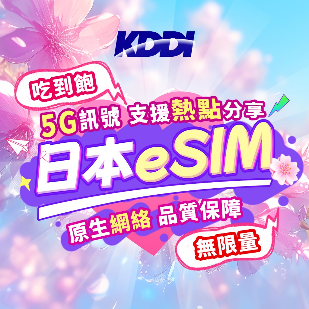 【日本eSIM】KDDI 自行兌換免等待 免插卡 日本網卡 5G 冲绳esim日本 日本esim卡吃到飽不限量 | 蝦皮購物