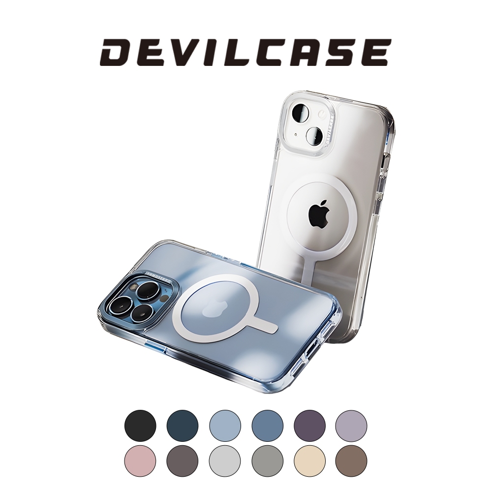 【惡魔盾】DEVILCASE惡魔防摔殼｜iPhone 15全系列｜MAGSAFE｜磁吸手機殼｜透明殼 手機配件 | 蝦皮購物