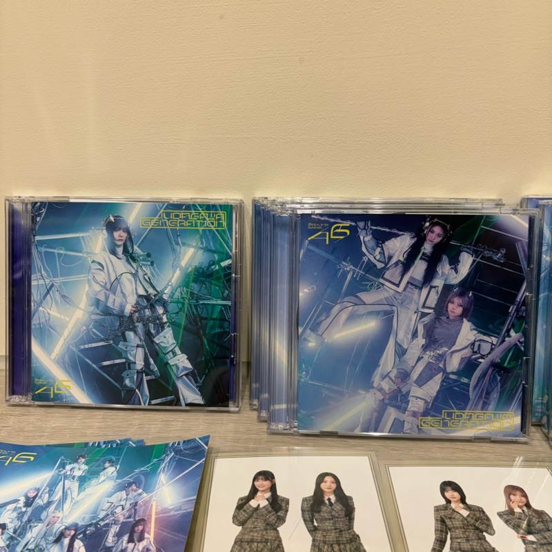 櫻坂46 11單 UDAGAWA GENERATION空盤 CD Blue-ray 送通常盤跟特典生寫跟貼紙 typeB | 蝦皮購物