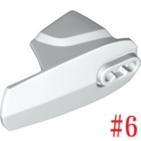 磚家 LEGO 樂高 白色 Hero Factory Size 6 Armor 盔甲 90638 | 蝦皮購物