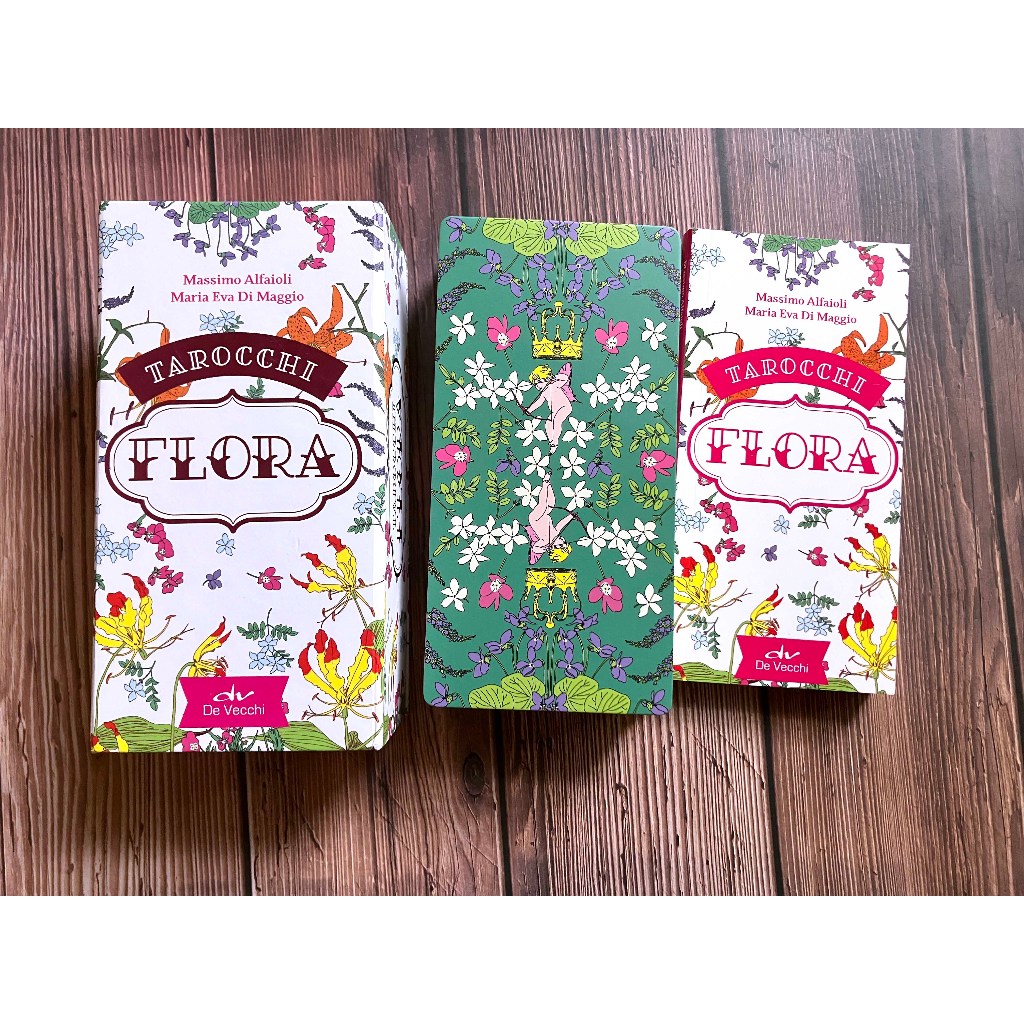 義大利設計 / Tarocchi Flora / 百花齊放塔羅牌 | 蝦皮購物