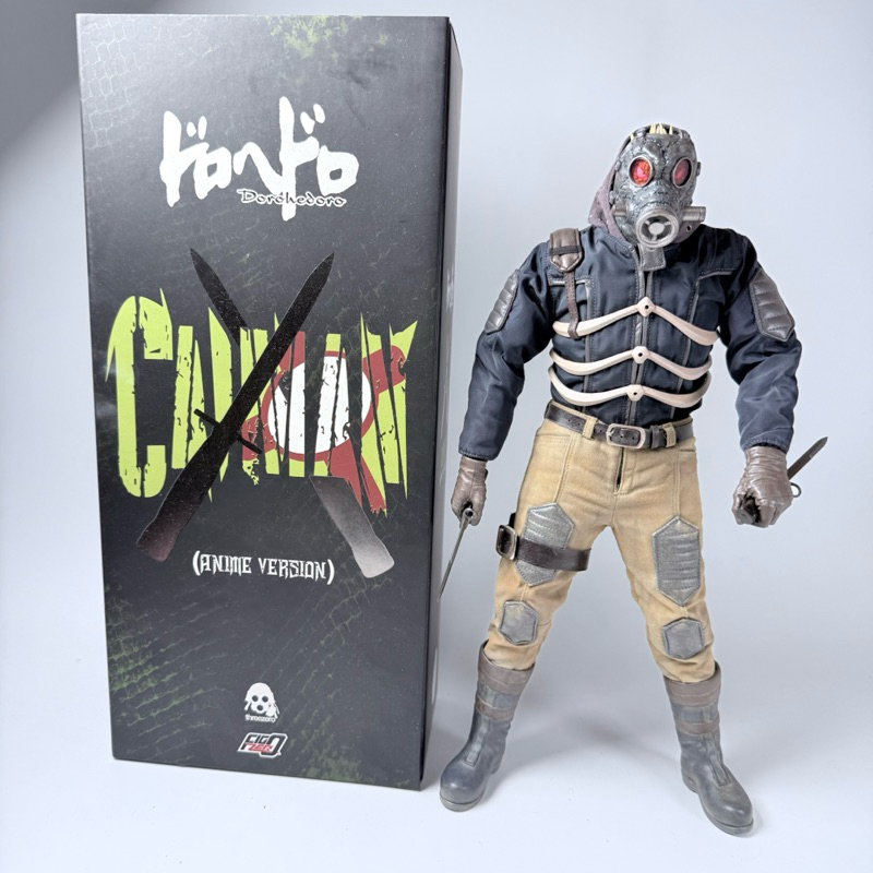 ｛現貨美品｝ Threezero 3A 異獸魔都 Dorohedoro FigZero 開曼 1/6 動畫版 可動人偶 | 蝦皮購物
