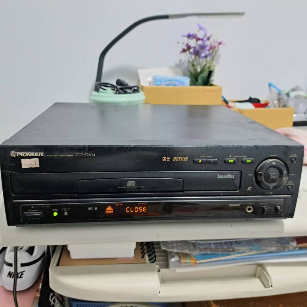 古董 日本製 Pioneer CLD-D504 CD/LD播放器 | 蝦皮購物