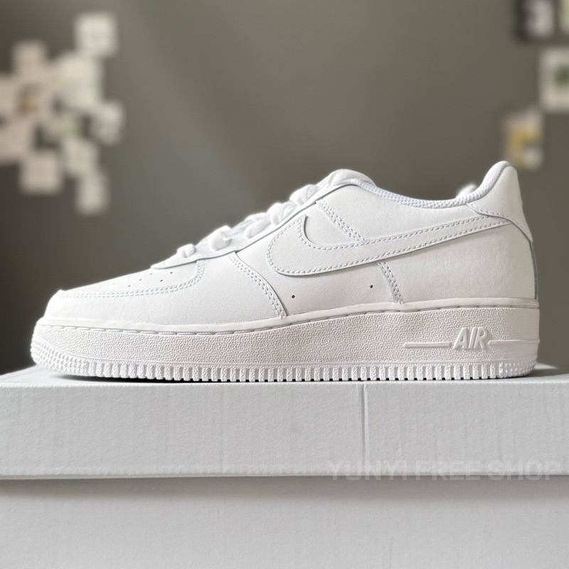 實體店面 現貨 NIKE AIR FORCE 1 全白 鐵牌 皮質 AF1 全白 男女尺 FV5951-111 | 蝦皮購物